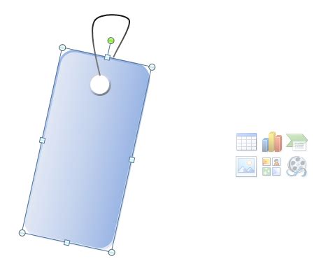 Label Tag Effect In PowerPoint Using Shapes