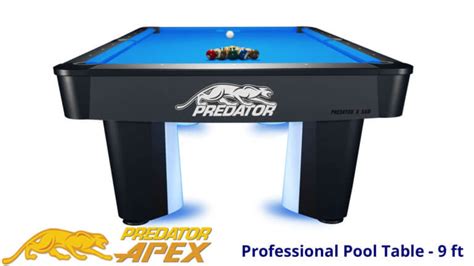 Predator Pool Table Apex 7 Foot Billiards Direct