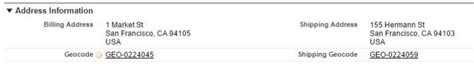 How To Map Multiple Addresses On One Account In Salesforce Geopointe