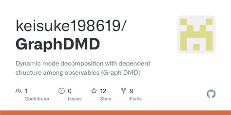 GitHub Keisuke GraphDMD Dynamic Mode Decomposition With Dependent Structure Among