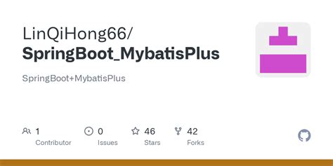 Github Linqihong Springboot Mybatisplus Springboot Mybatisplus