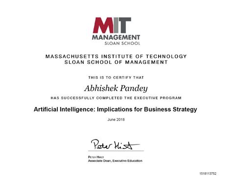 Abhishek Pandey On Linkedin Happy To Share That I Recently Completed An Executive Education