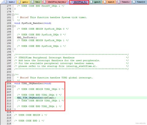 Stm32·hal库开发（六）timer定时器——案例：定时点亮 熄灭led 超声波测距stm32 Hal 定时器 Csdn博客