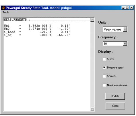 Powergui Simpowersystems