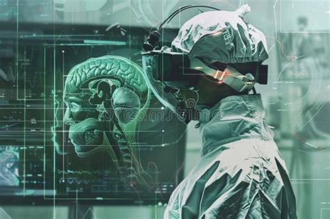 Cutting Edge Ai Revolutionizes Neurosurgery Enhancing Precision And Outcomes Stock Image