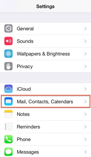Email Setup On IOS Devices Knowledgebase AEserver