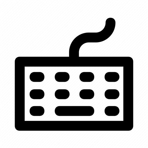 Computer Device Hardware Keyboard Typing Icon Download On Iconfinder