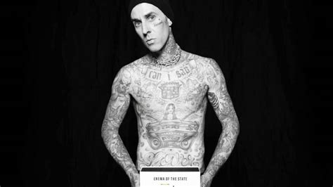 Blink 182s Travis Barker Is Posing Nude To Sell His Own Luxury Enema Kit Louder