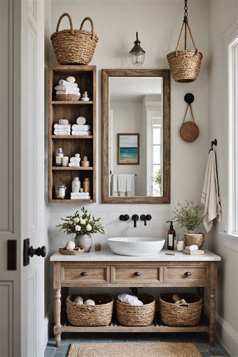 Best 13 62 Best Farmhouse Bathroom Decor Ideas And Designs For 2025