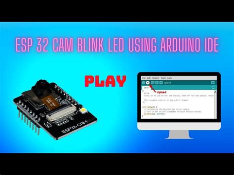 Esp32 Blink Test With Arduino Software Ide Youtube