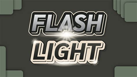 플래시 라이트 편집 가능한 텍스트 효과 알파벳 3d 디자인과 다채로운 편집 가능한 텍스트 효과 세트 텍스트는 그래픽 스타일 패널에서 변경할 수 있습니다 그래픽 스타일에