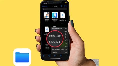 How To Rotate Images In Apple Files In IOS 17 On IPhone And IPad