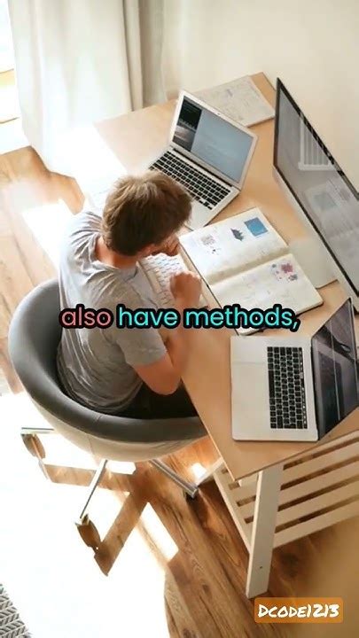 Class In Oopobject Oriented Programming Class Oops Programming