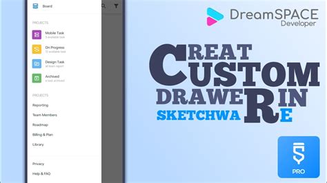 How To Make Custom Drawer In Sketchware Dreamspace Dev Sketchware Youtube