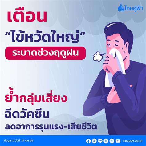 สถานีวิทยุกระจายเสียงมหาวิทยาลัยพายัพ เตือน “ไข้หวัดใหญ่” ระบาดช่วงฤดูฝน ย้ำกลุ่มเสี่ยงฉีด