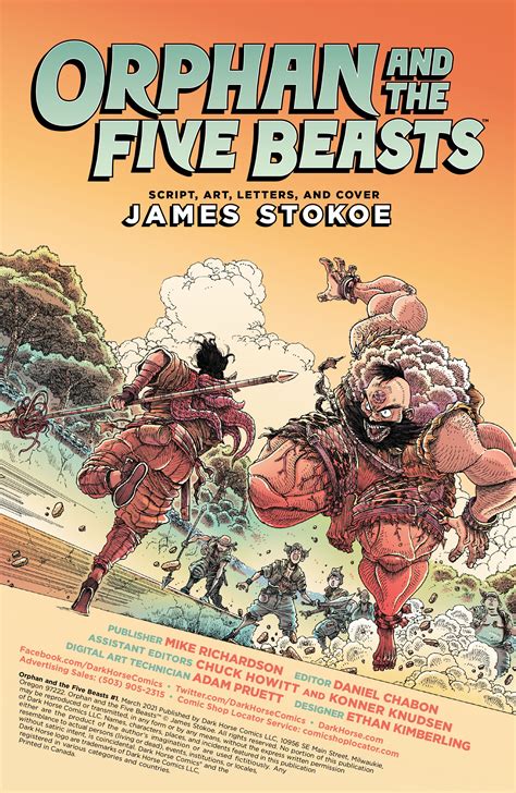 Read Online Orphan And The Five Beasts Comic Issue 1