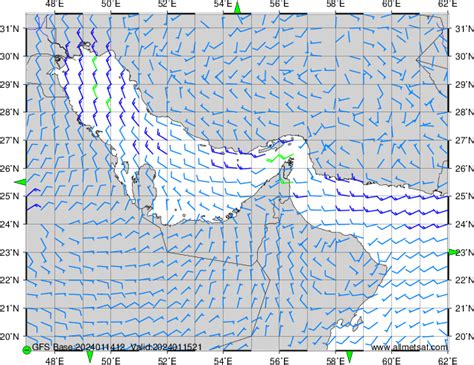 Persian Gulf Gulf Of Oman Wind Forecast 033
