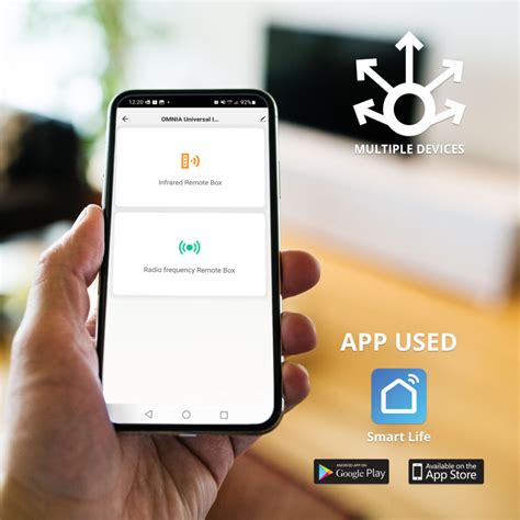 Smart Universal Remote Control IR RF WiFi Smart Omnia