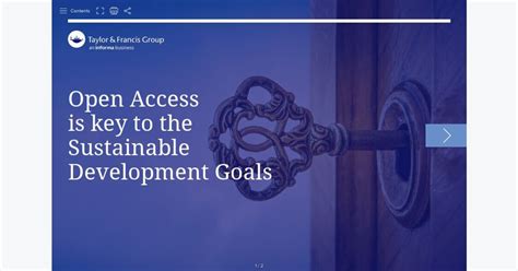 sources open access is key to the sustainable development goals
