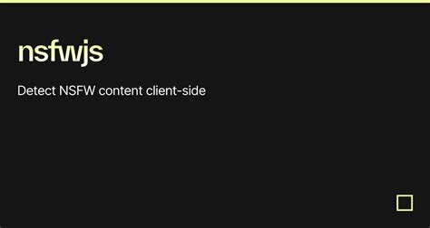 Nsfwjs Codesandbox