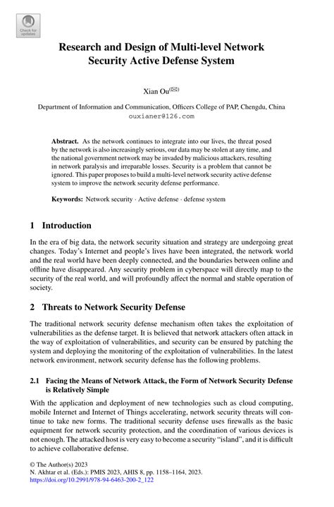 pdf research and design of multi level network security active
