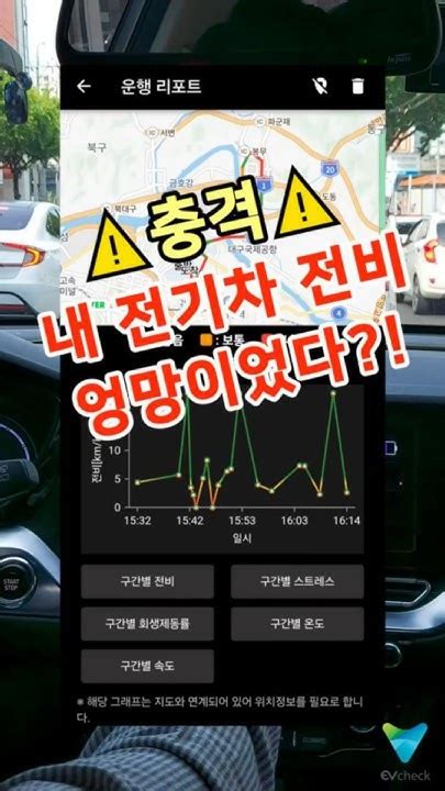 ⚠충격👀내 전기차 전비 엉망이었다고 전기차 전기차배터리 Youtube