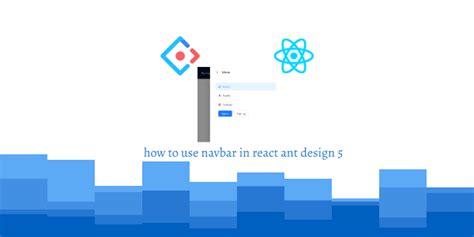 How To Use Navbar In React Ant Design 5 Frontendshape
