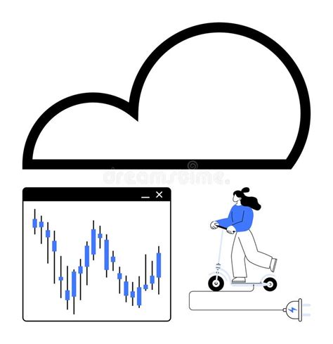 Cloud Computing Concept With Data Analysis And Eco Friendly