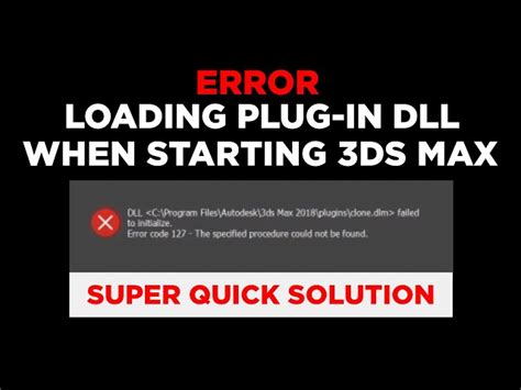Error Loading Plugin Dll Autodesk Community