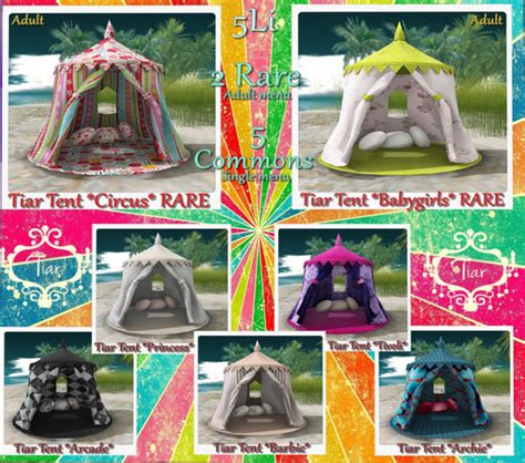 Second Life Marketplace Tiar Tent Archie