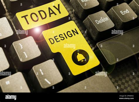 Sign Displaying Design Conceptual Photo Drawing Produced To Show The Look And Function Or