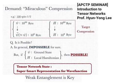 Tensor Networks Quantum Inspired Genai Computing Jinsung Choi Posted