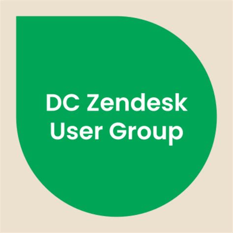 Zendesk User Groups And Community Events Washington Dc User Group
