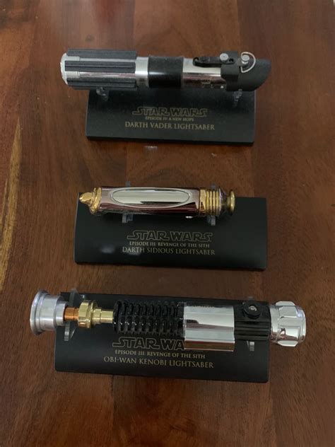 Mini Lightsaber Collection Master Replicas Hobbies And Toys Toys And Games On Carousell