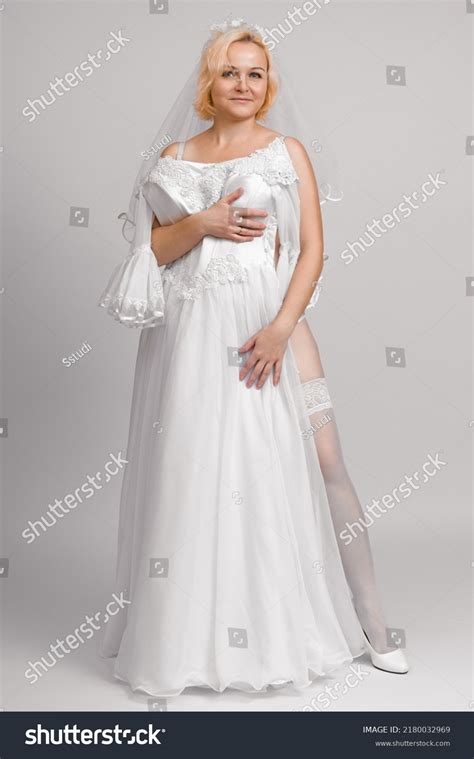 Bride Took Off Her Wedding Dress Stock Photo Shutterstock