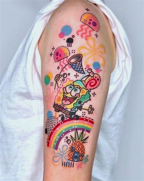 50 Nostalgic Tattoos Inspired By Nickelodeon Cartoons Artofit