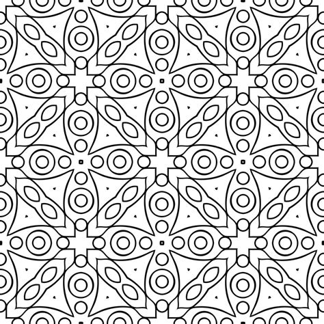 Premium Vector Decorative Geometric Tile Seamless Pattern