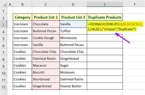 vlookup for duplicate and return matches in excel [8 cases]