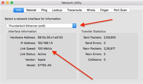 How To Get Ethernet Link Speed In Mac Os X Through Command Prompt