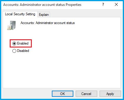 How To Enable Or Disable Hidden Administrator Account In Windows