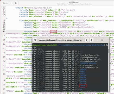 Processor Sdk Am62x Trouble Parsing Xml File Error When Selecting The Am62 Board Or Device In