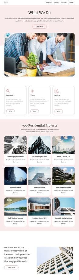 Building Process Elementor Template Alternative By Nicepage