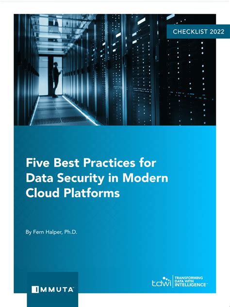 Best Practices For Data Security In Modern Cloud Platforms Immuta