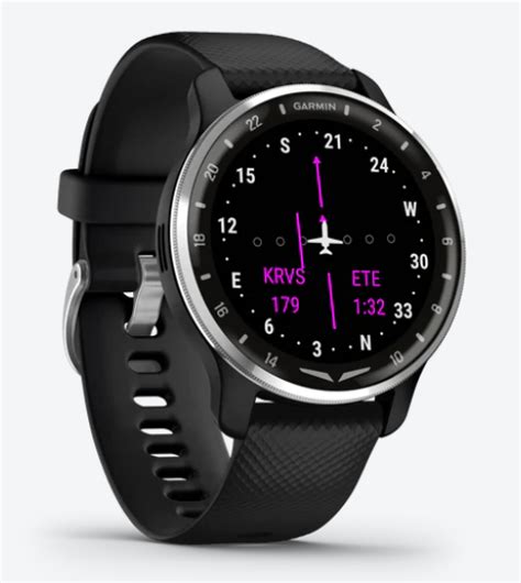 Garmin D2™ Air X10 Aviator Smartwatch - Black — Spectrum Airways