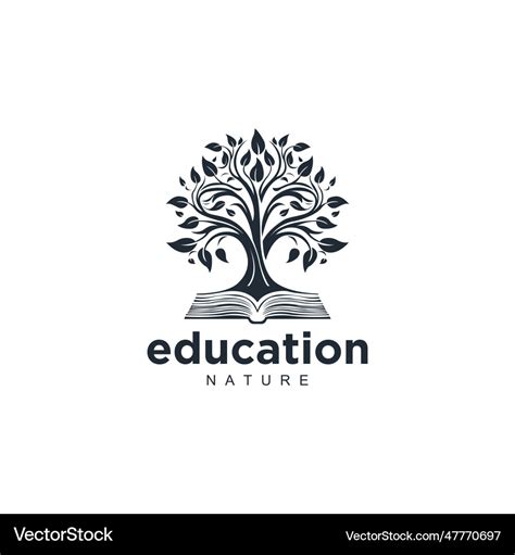 Education Icon Logo Design Template Combination Vector Image