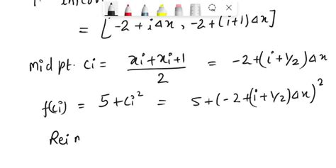 video solution the graph below depicts a finite riemann sum