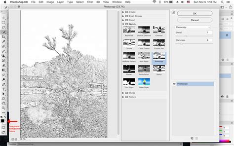 Solved Photoshop2018 Filters Sketch Photocopy Adobe Community 9498964