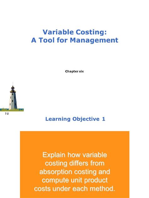 Chap 6 Variable Costing And Segment Reporting Tools For Management Pdf