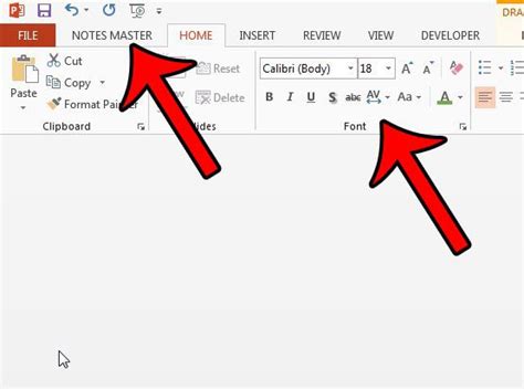 How To Change The Font Size For Notes In Powerpoint 2013 Solve Your Tech