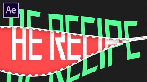 지퍼 모션 만들기 Youtube